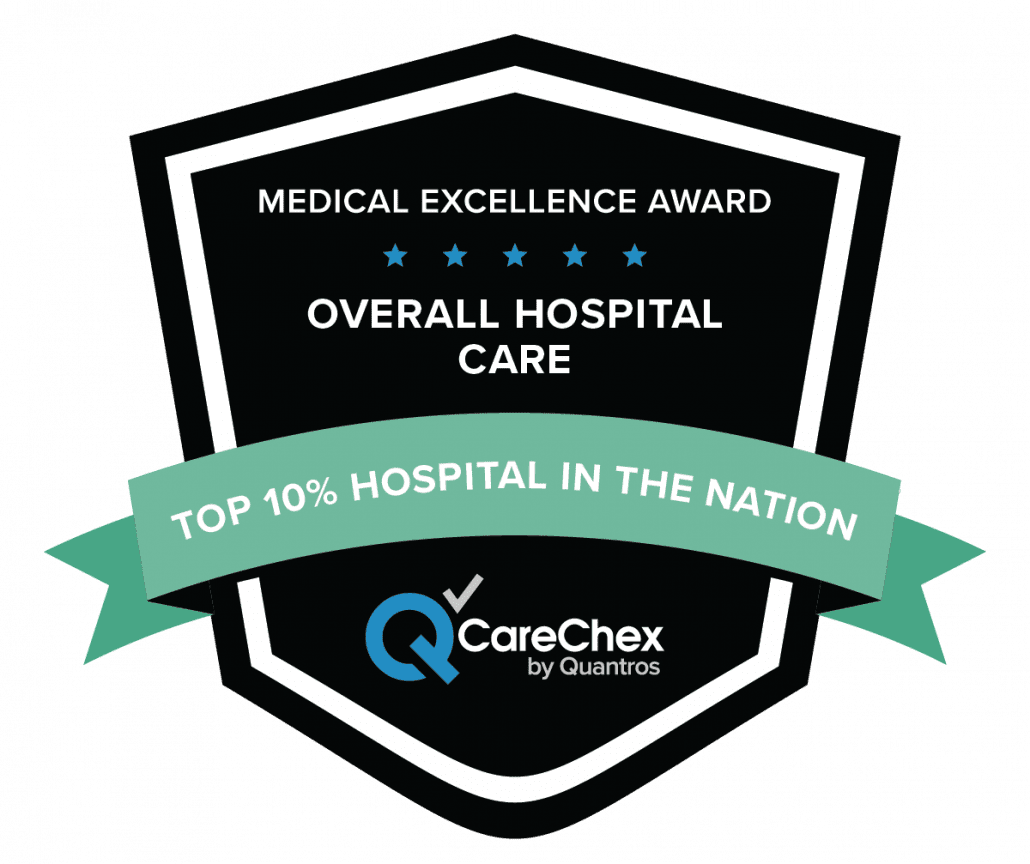 CareChex Awards by Quantros Trusted Healthcare Quality Awards